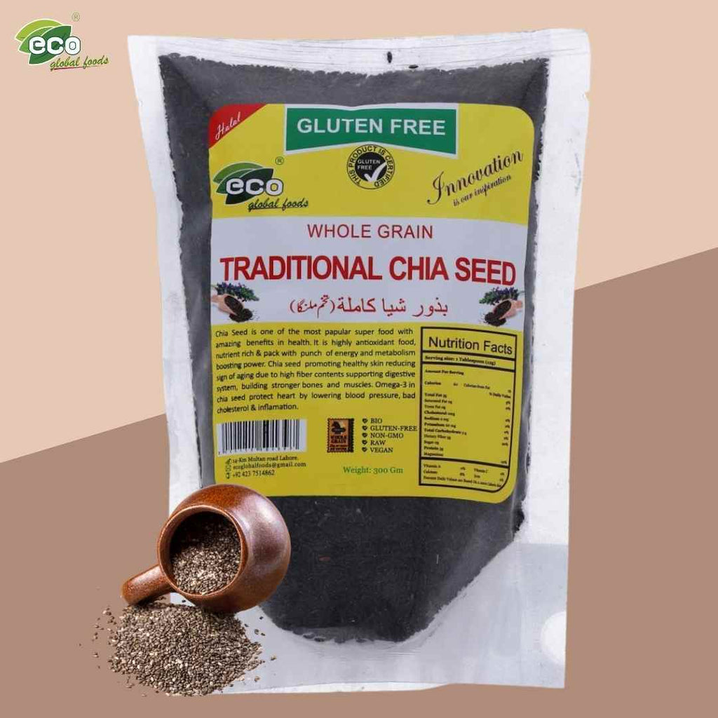 Eco Tukhmalanga Chia Seed – Nutrient-Rich Superfood – ecoglobalfoods