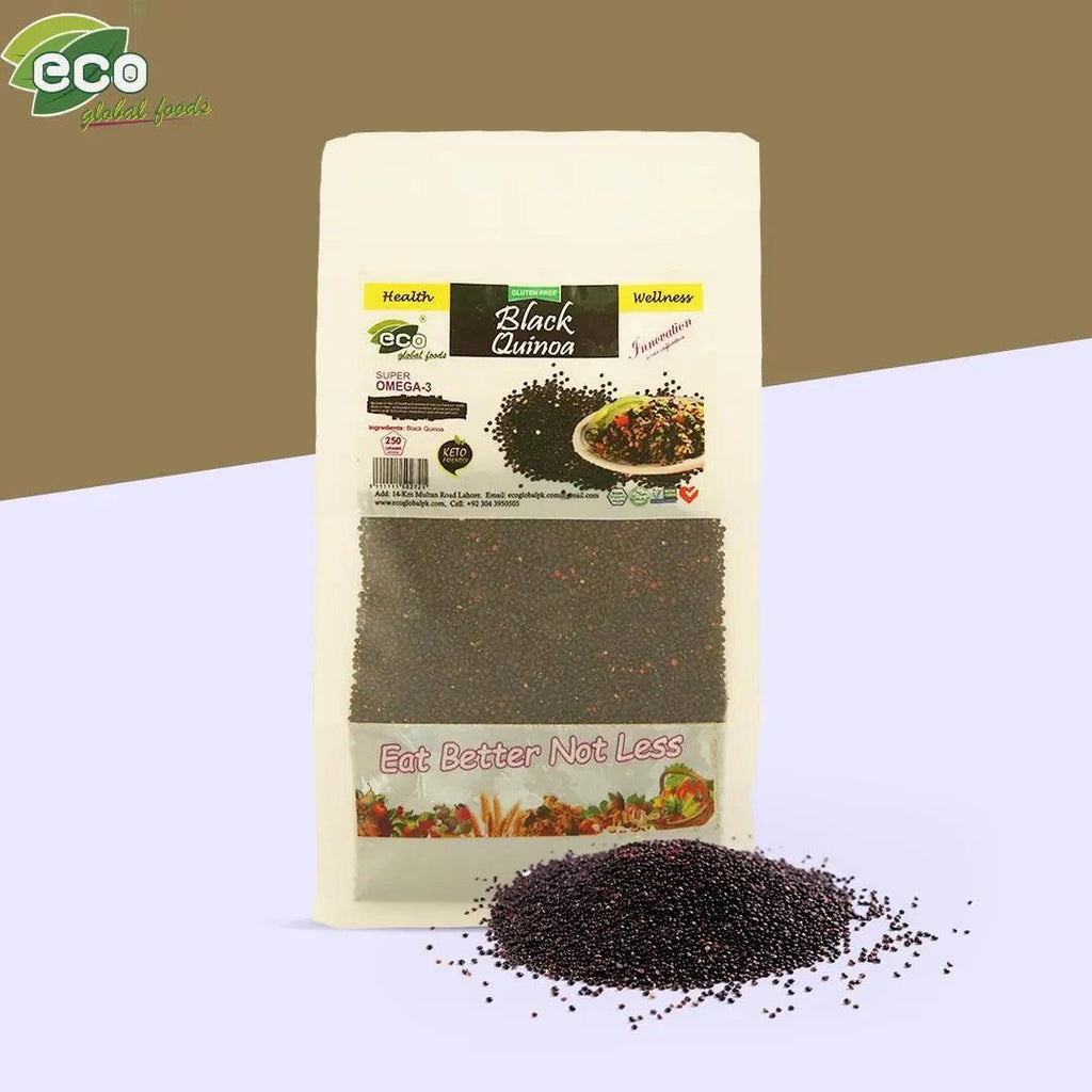 Eco Black Quinoa | Premium Gluten-Free Superfood for Healthy Meals ...